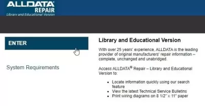ALLDATA Vehicle Database - offered by the Brentwood Public Library ...